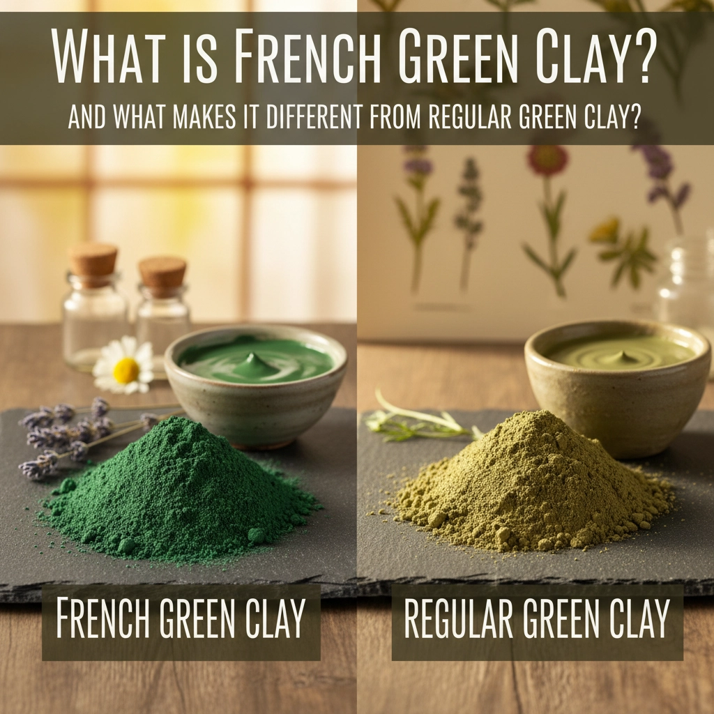 What is French green clay and what makes it different from regular ...