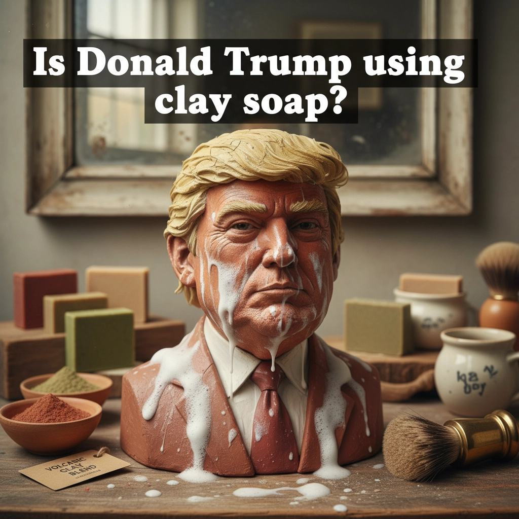 Is Donald Trump using clay soap? – The Best Green Clay