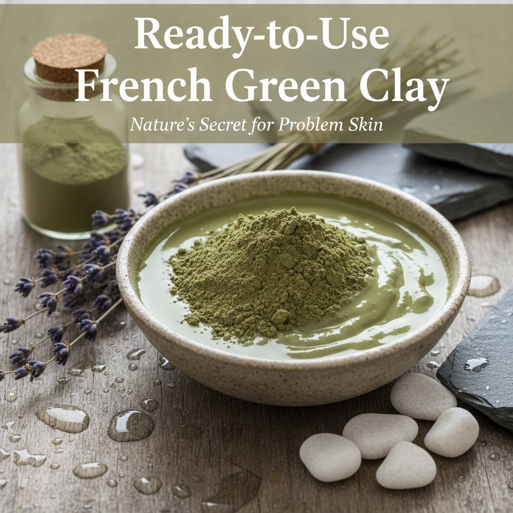 Ready-to-Use French Green Clay: Nature's Secret for Problem Skin – The ...