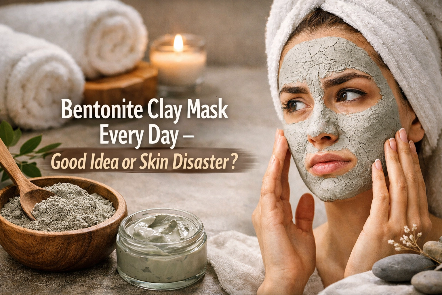 Bentonite Clay Mask Every Day – Good Idea or Skin Disaster? – The Best ...